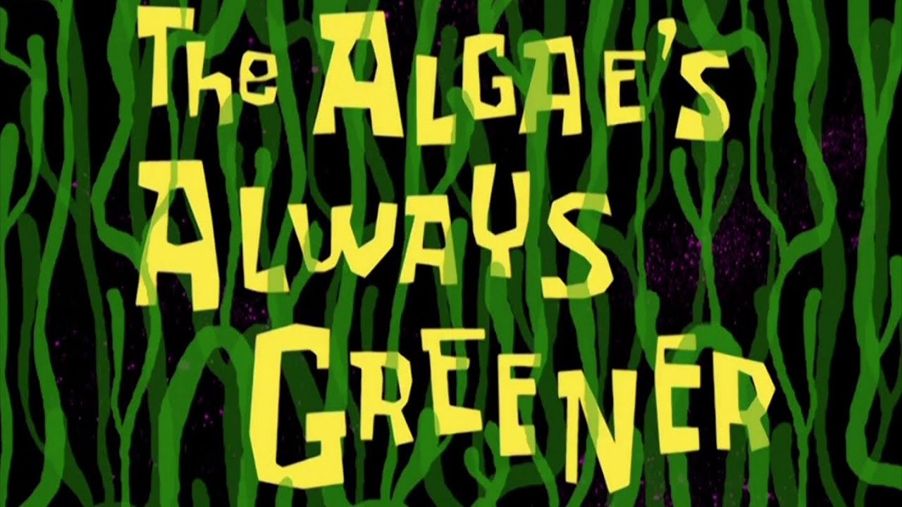 SpongeBob Voice Acting #81: The Algae’s Always Greener - YouTube