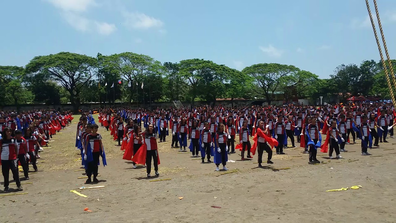 Grade 9&10 Field Demonstration ( DJP's Maging Superhero and EXO's Power ...