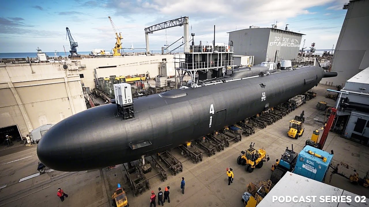 US Showcases Its NEWEST & DEADLIEST Nuclear Sub: Virginia Block V - YouTube