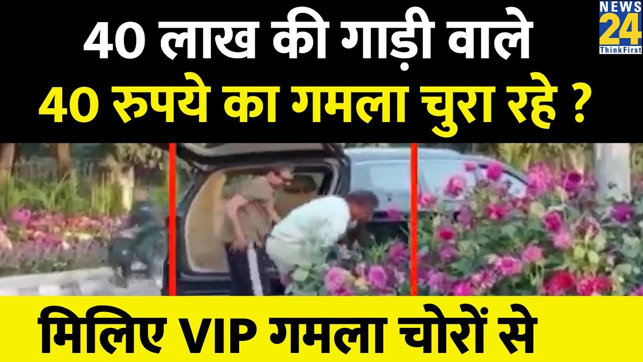 Gamla Chor गिरफ्तार: Luxury Car से चोरी किए थे G-20 Summit में लगे गमले ...