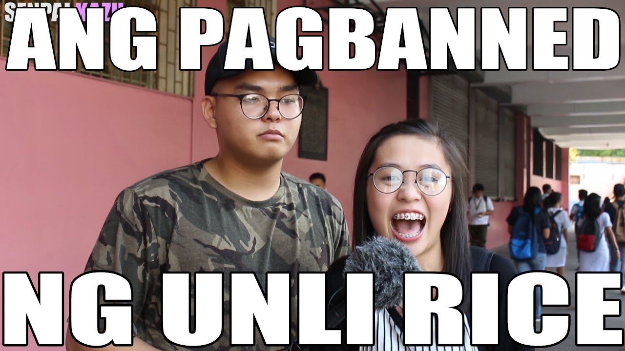 ANO MASASABI MO SA PAG BANNED NG UNLI RICE? | SENPAI KAZU - YouTube