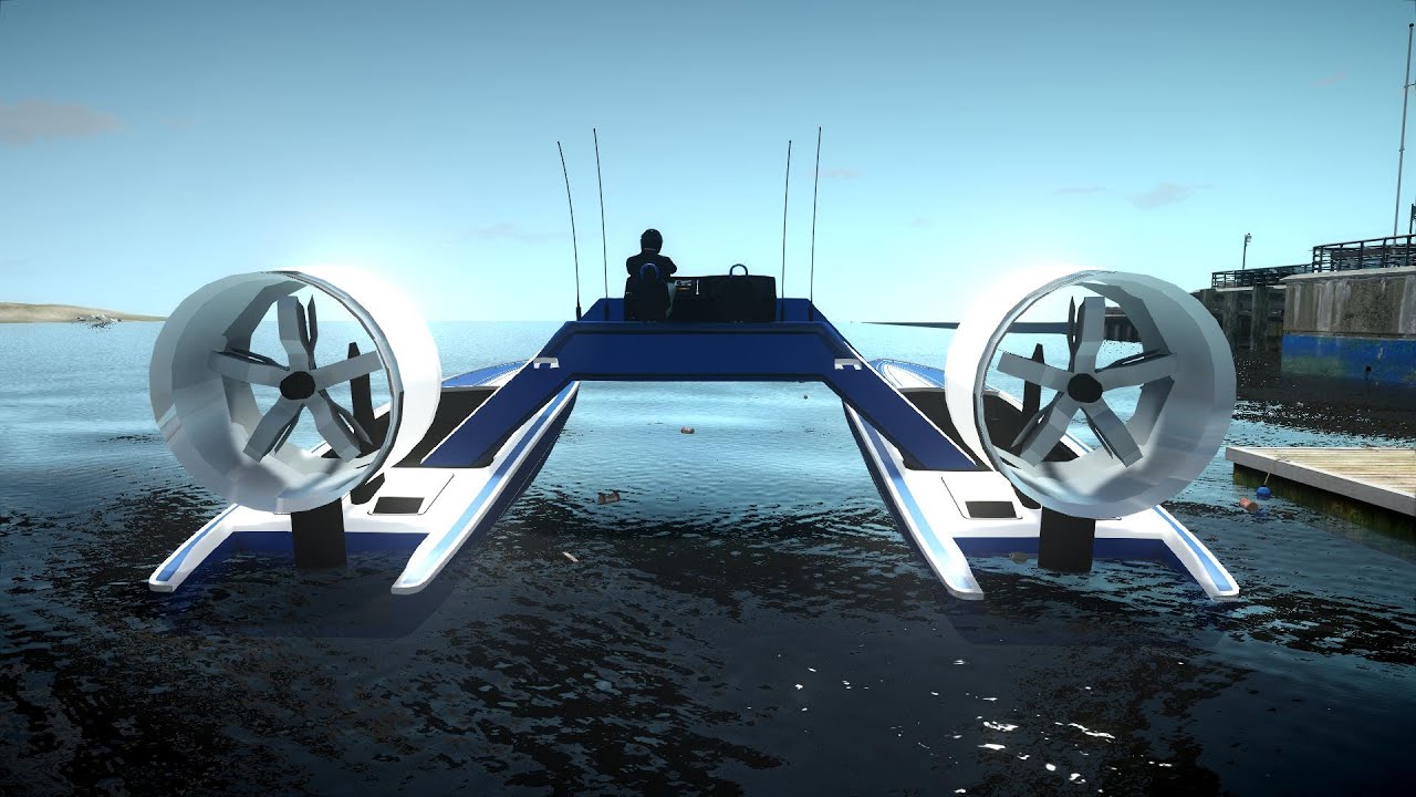GTA IV Jetmax Aero Katamaran Crash Testing - YouTube