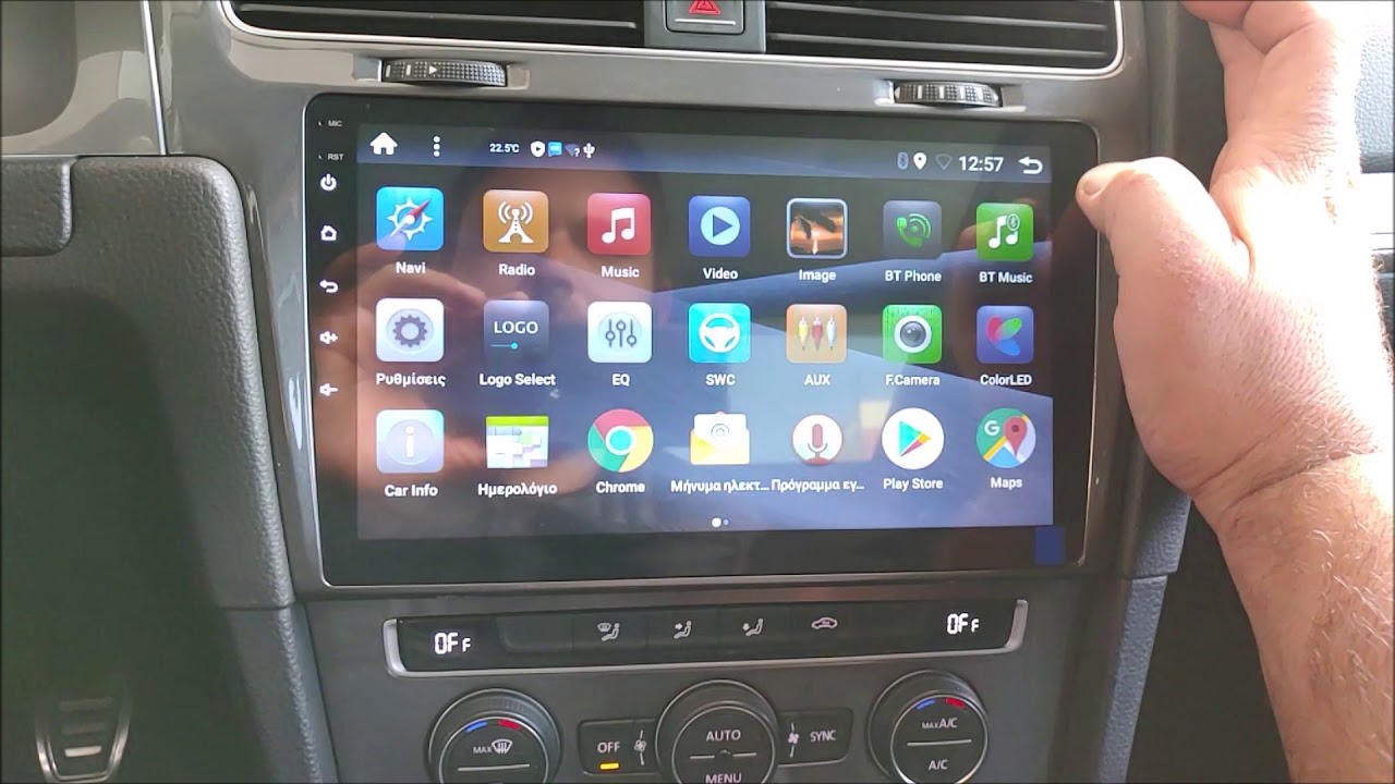 Vw Golf 7 οθόνηs Digital IQ Android 10- 6 core 4g ram 10 ιντσών by ...