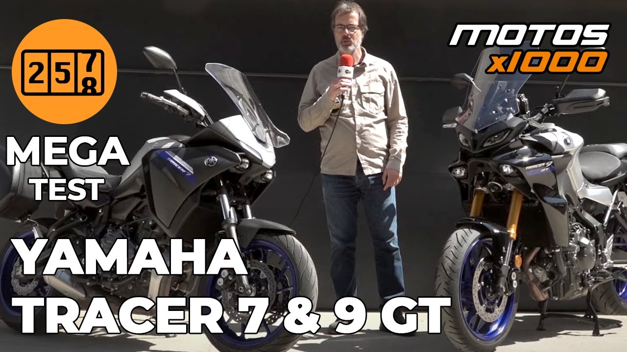 MEGA TEST Yamaha Tracer 7 & 9 GT | Motosx1000 - YouTube