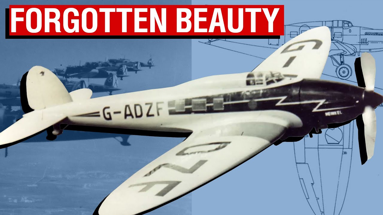 Heinkel's Forgotten and Most Elegant Plane | Heinkel He 70 'Blitz ...