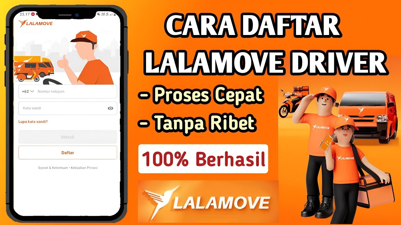CARA DAFTAR LALAMOVE DRIVER | CARA DAFTAR DRIVER LALAMOVE | CARA ...