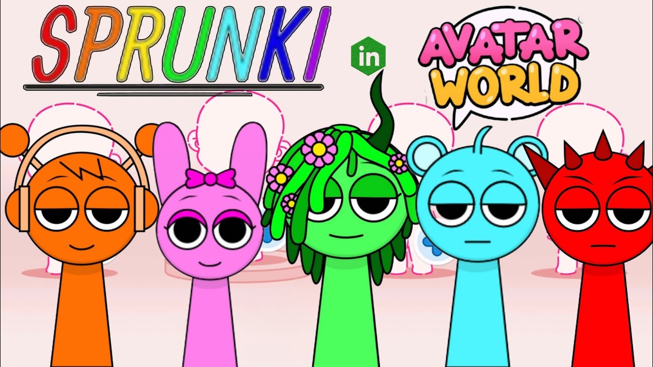 Sprunki in Avatar World🌏 #live #avatarworld #sprunki - YouTube