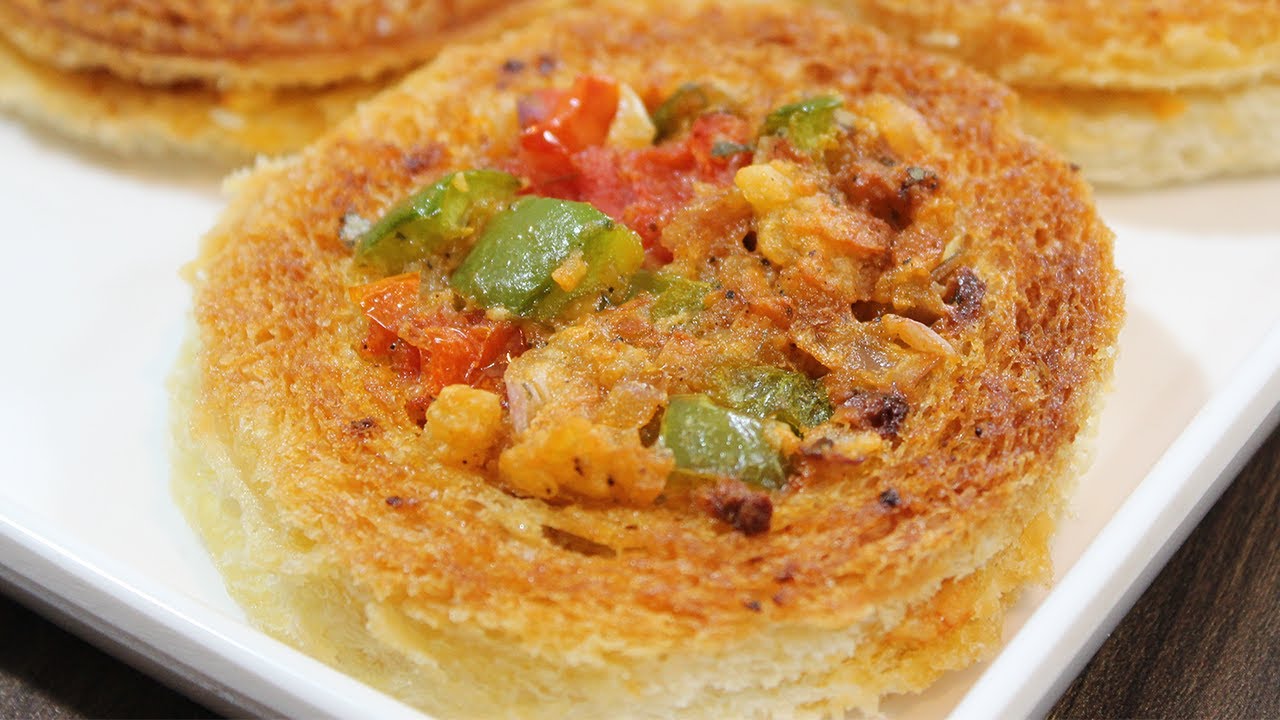 Veg Cheesy Disc Recipe by TheVegFood - Veg Appetizer - YouTube