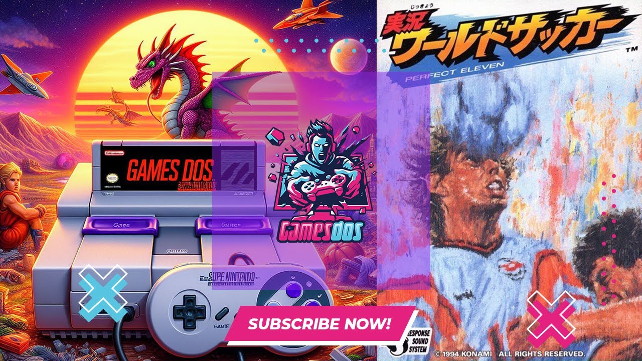 Jikkyou World Soccer Perfect Eleven Gameplay SNES HD 1080p - YouTube