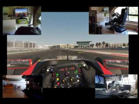 2 dof simulator, project cars, - YouTube