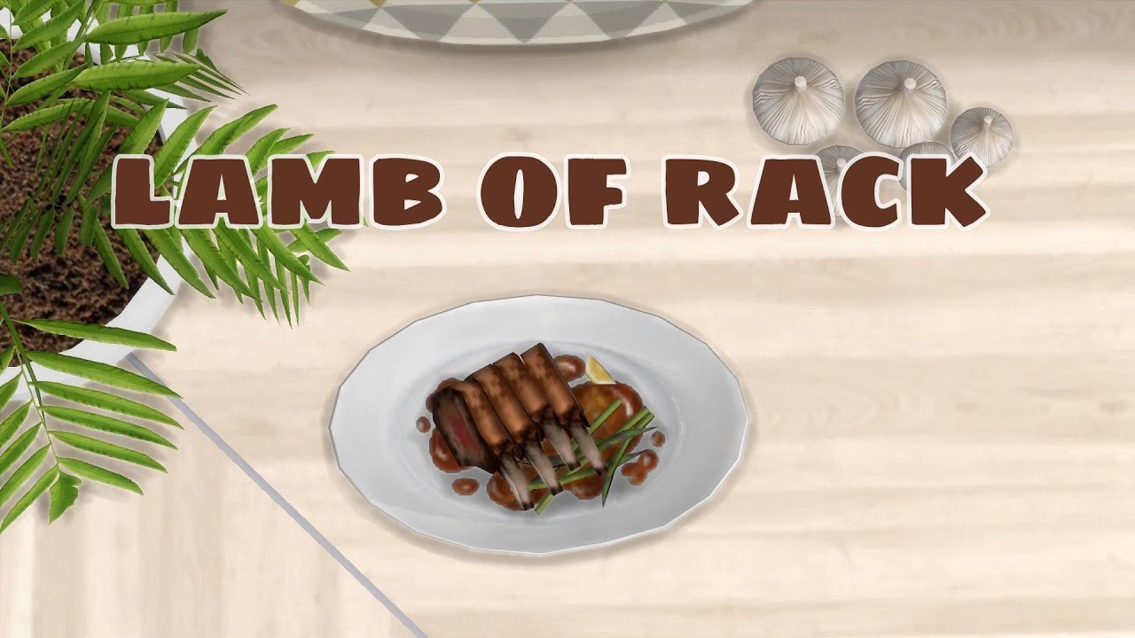 LAMB OF RACK [SIMS 4 COOKING] - YouTube