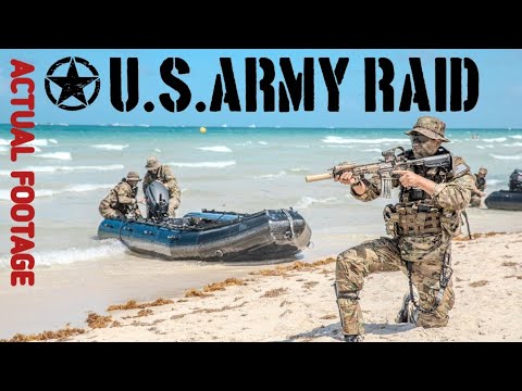 U.S Army Raid :Special Forces and Choppers Teamworks - YouTube