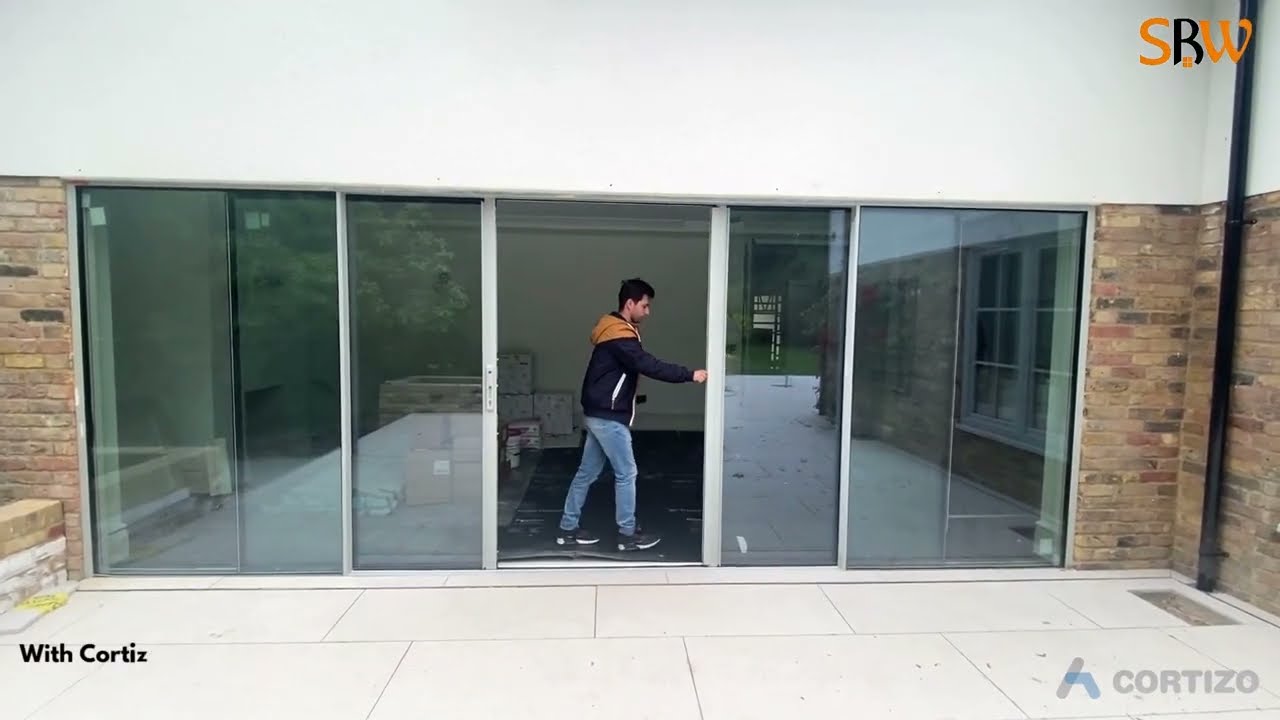 COR VISION / ALUMINIUM / SLIDING DOORS / SLIM PROFILE / CORTIZO - YouTube