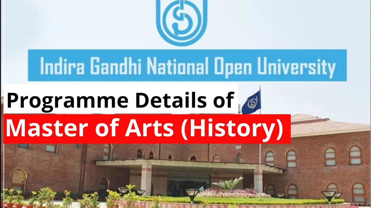 Programme Details of Master of Arts (History) Form IGNOU || MA History ...