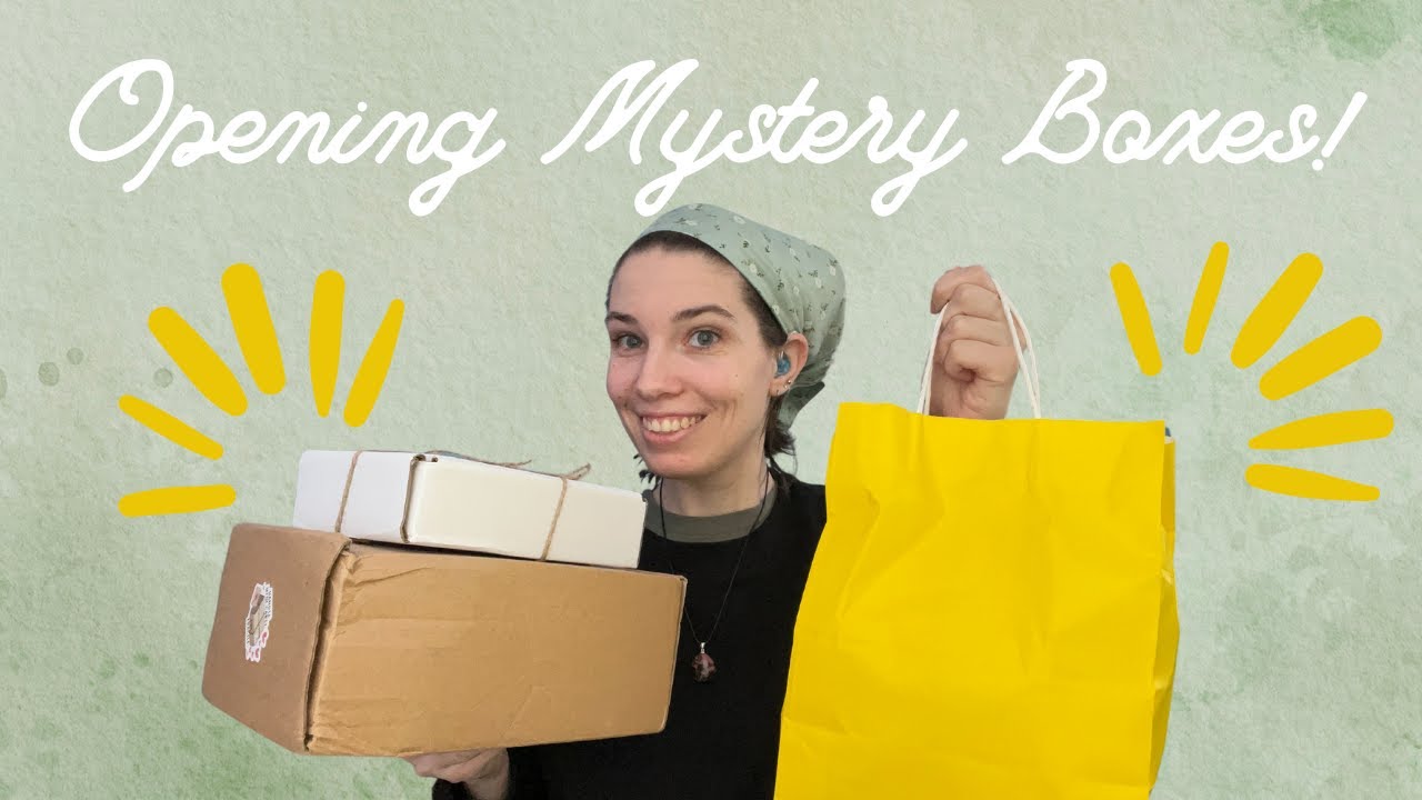 Opening Mystery Boxes! - YouTube