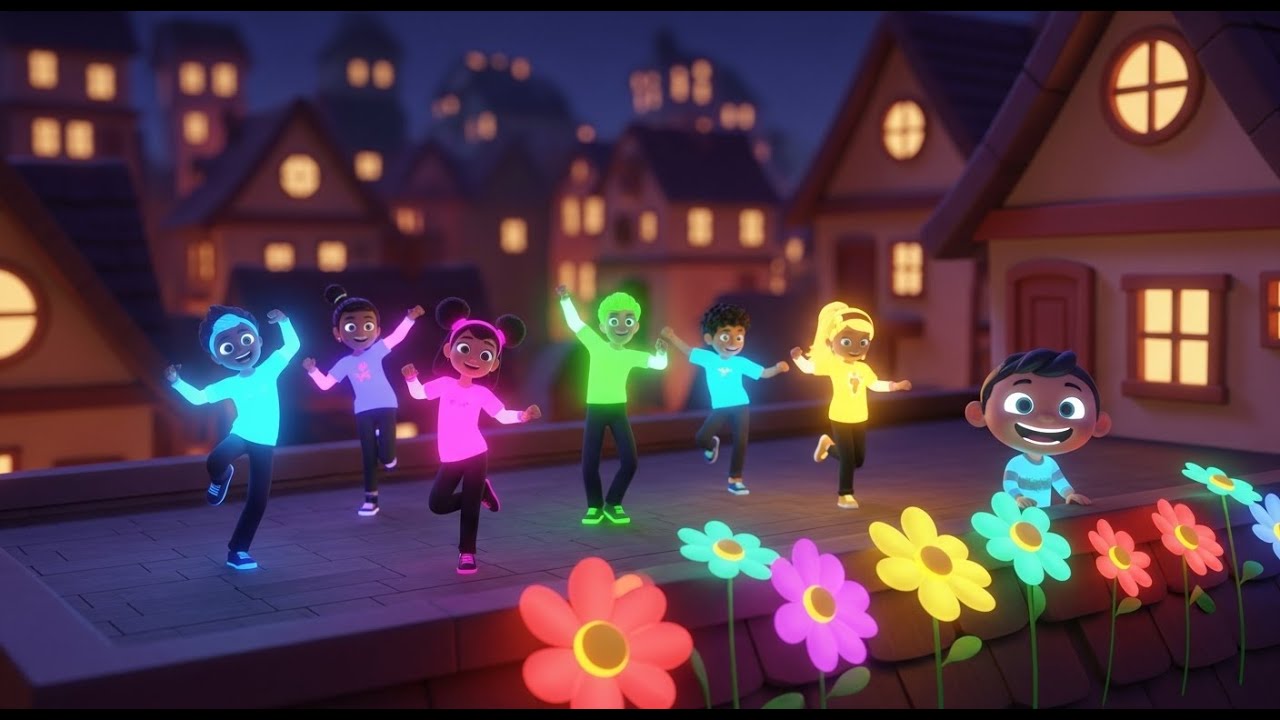 ABC City Lights | Alphabet Nursery Rhyme for Kids - YouTube