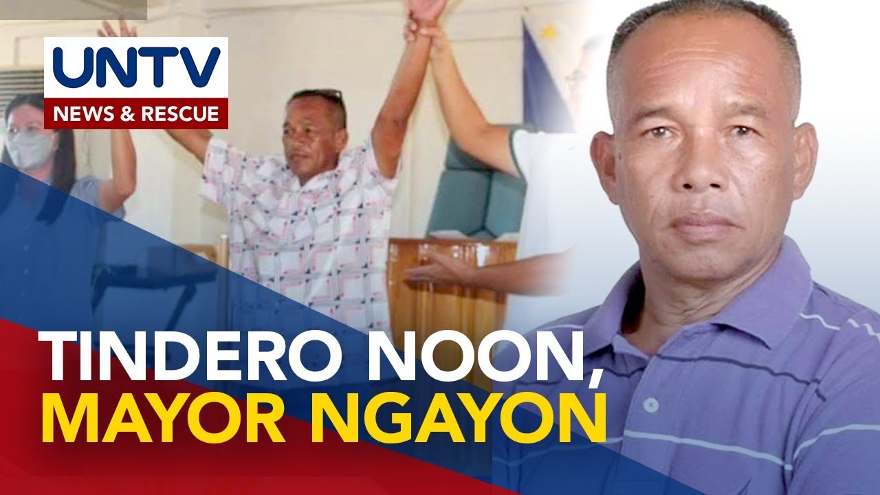 Bagong mayor ng Dolores sa Eastern Samar, isang market vendor - YouTube