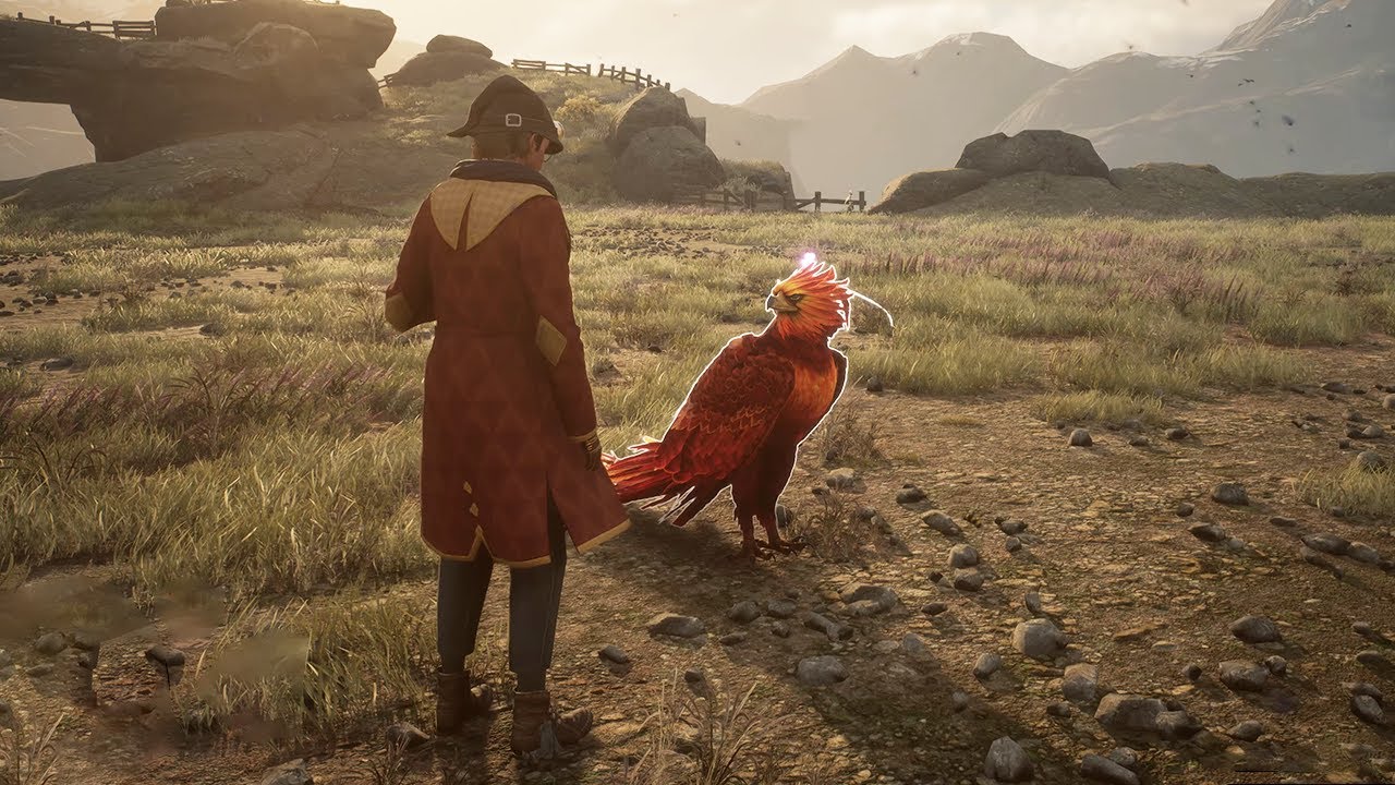 Hogwarts Legacy - Finding Phoenix (Secret Beast) - YouTube