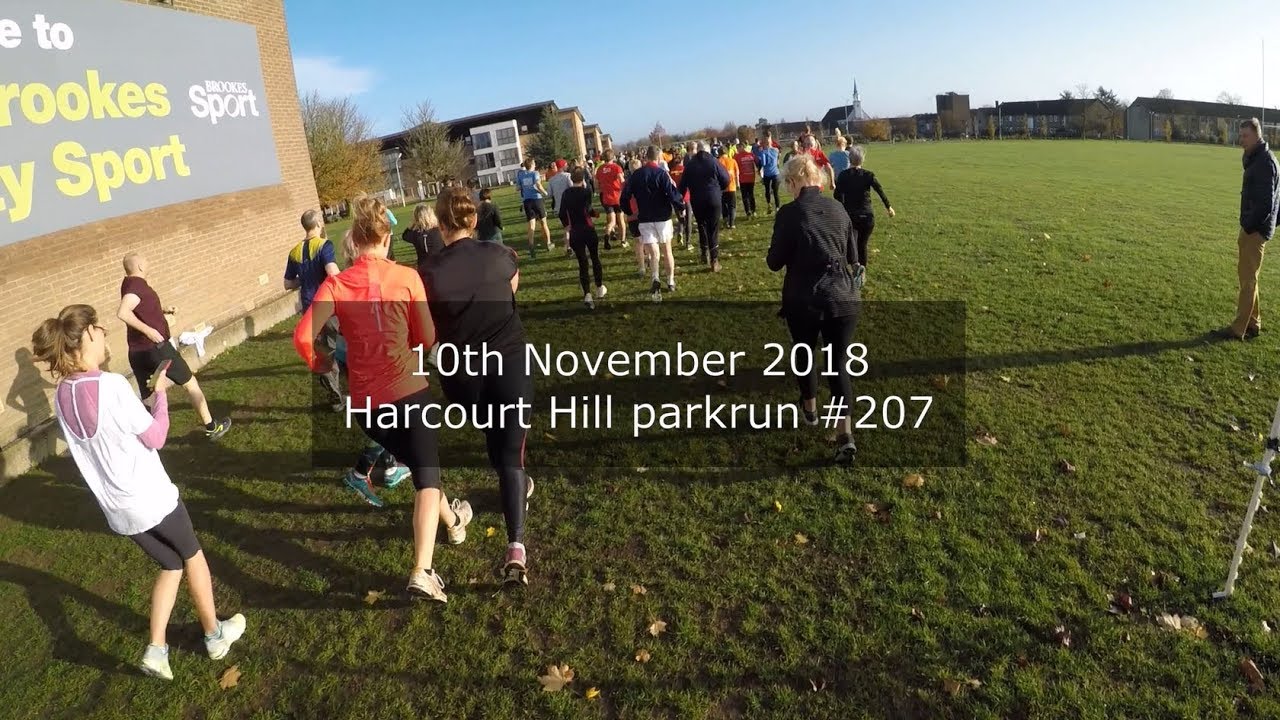 Harcourt Hill parkrun #207 - November 10th 2018 (fast) - YouTube