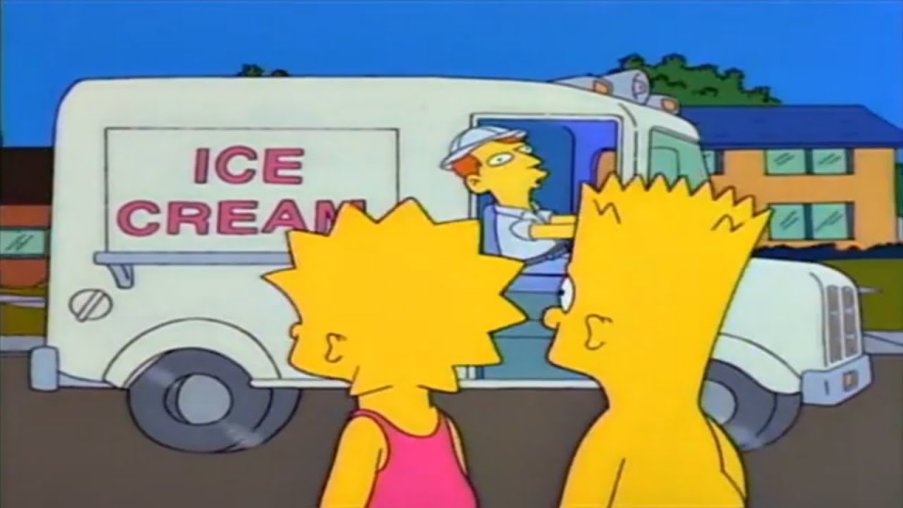 All out of ice cream | The Simpsons Clips | english - YouTube