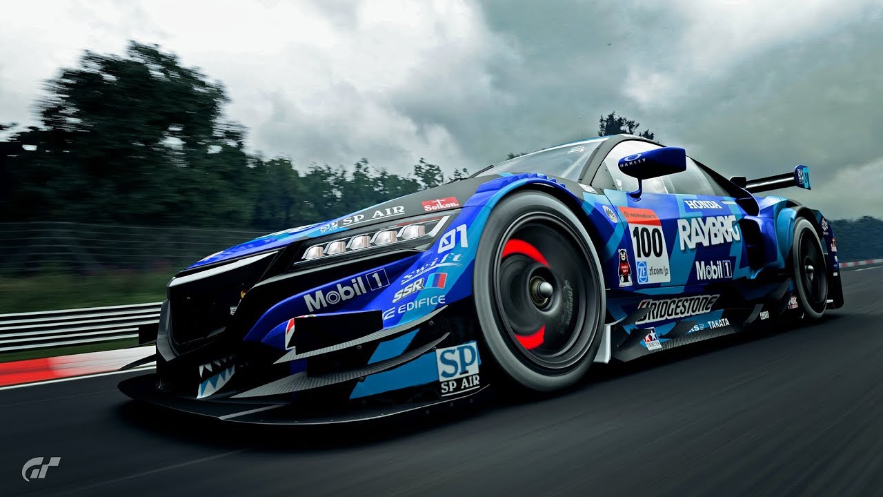 GT SPORT: Honda RAYBRIG NSX CONCEPT-GT - Nürburgring! - YouTube