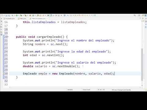 Clases Java Menues simples - YouTube
