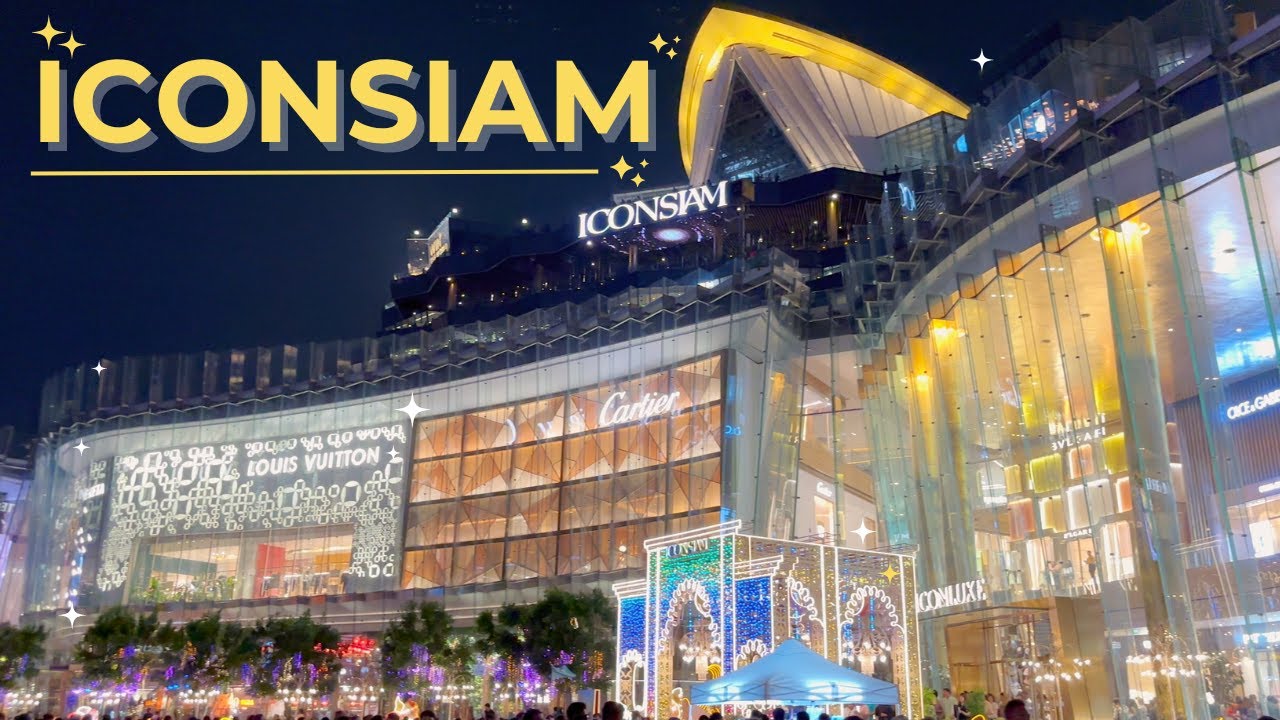 Things To Do in Iconsiam Bangkok | Food Tour at SookSiam | Water Show ...