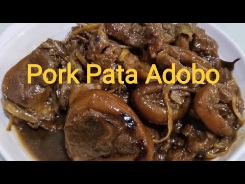 Pork Pata Adobo - YouTube