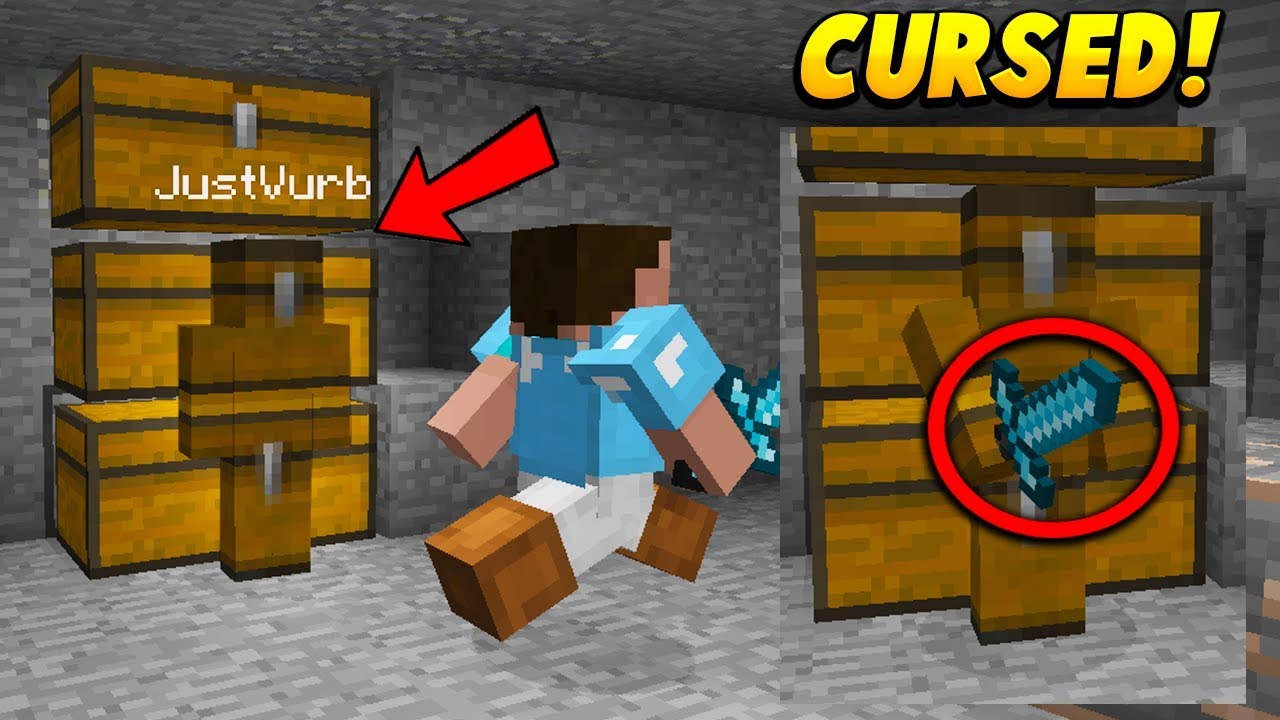 I Made a CURSED Minecraft Chest Skin To Confuse Players.. (Minecraft ...