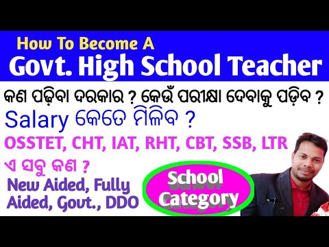 High School Teacher Odisha Entrance Posting Salary #GH_Knowledge_pro - YouTube