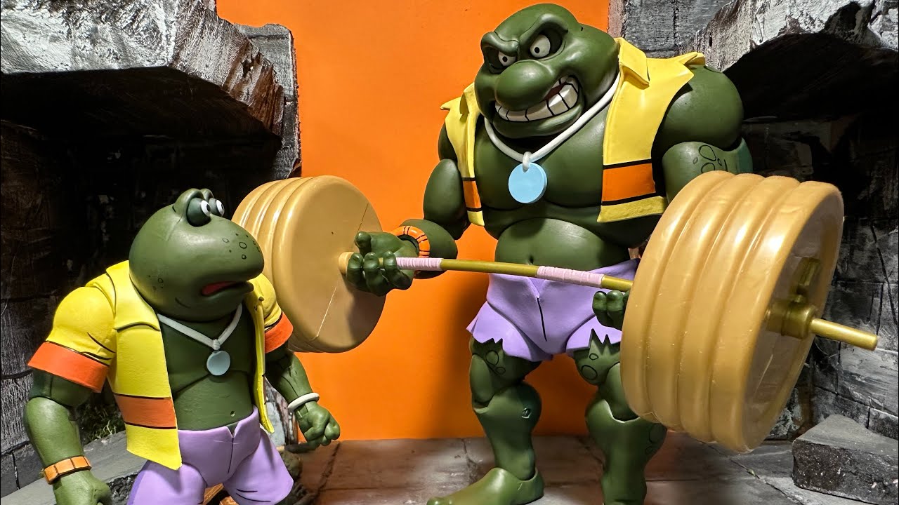Neca TMNT Colossus of the Swamps Napoleon review - YouTube