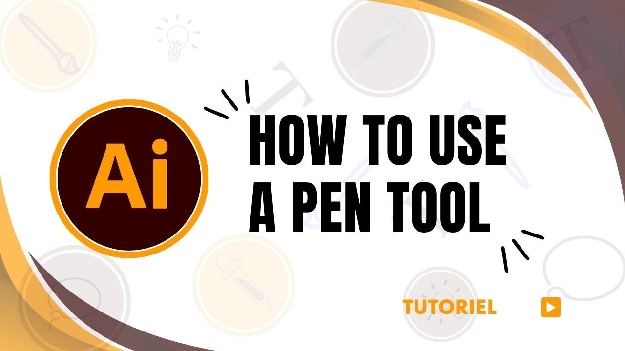 How do you use the pen tool in Illustrator - YouTube