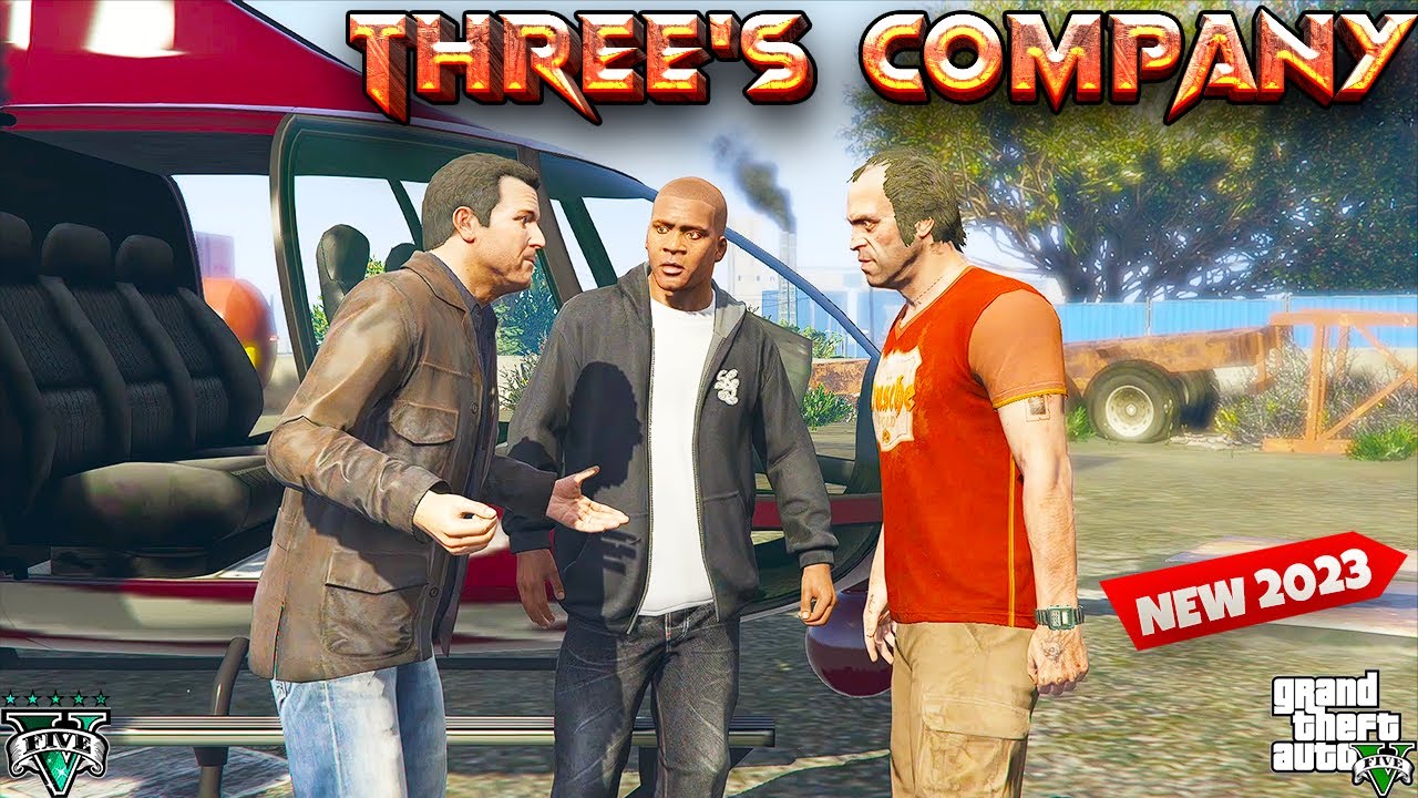 Three Company | MICHAEL, FRANKLIN, AND TREVOR'S FIRST MISSION IN GTA V ...