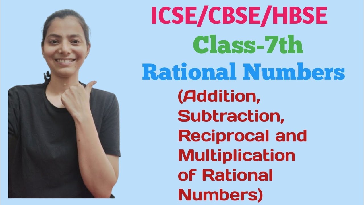 Addition, Subtraction, Reciprocal and Multiplication of Rational ...