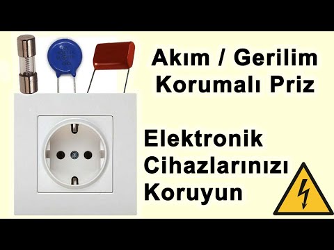 Akım Voltaj Korumalı Priz Yapımı