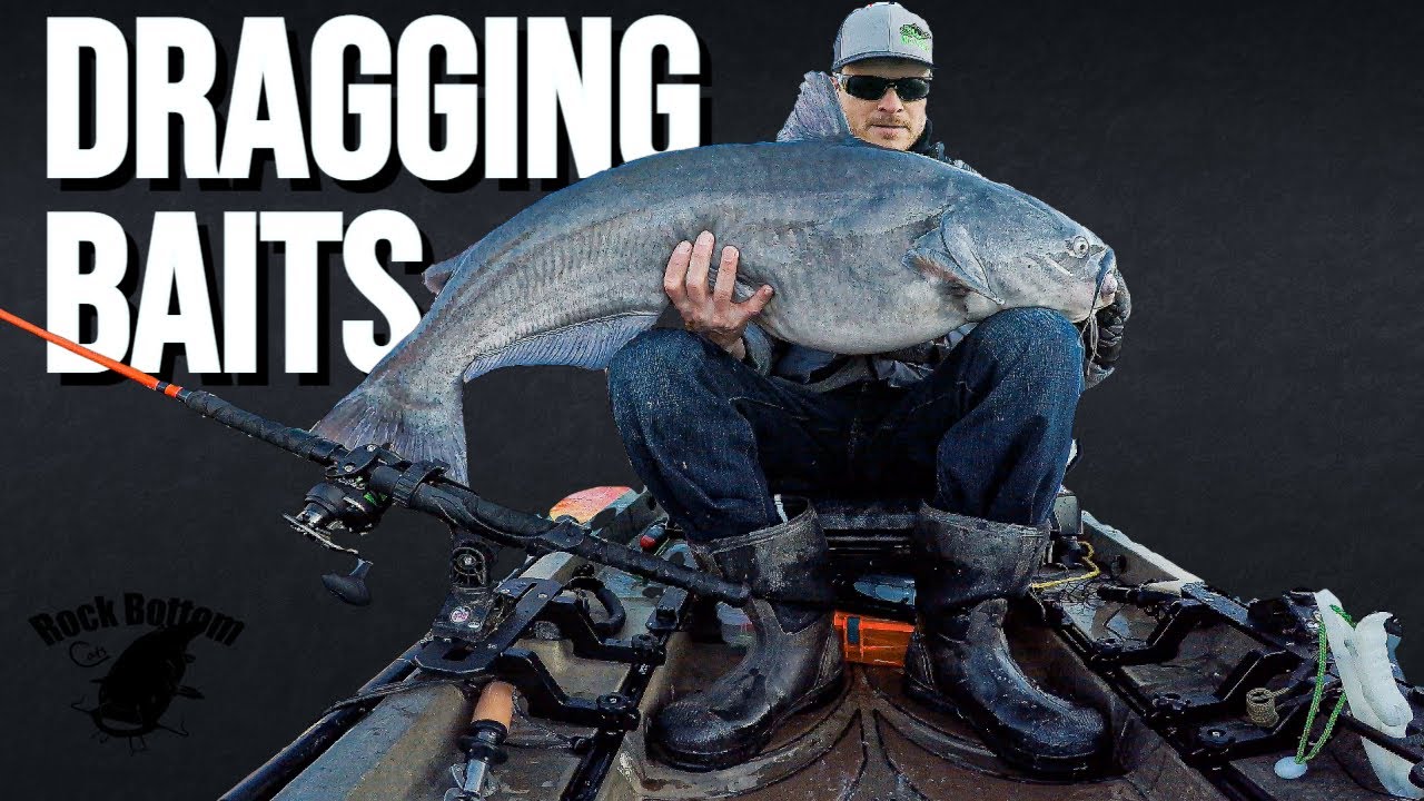 Dragging Baits for Catfish in a Kayak Part 2 (Easy Method for Catching ...