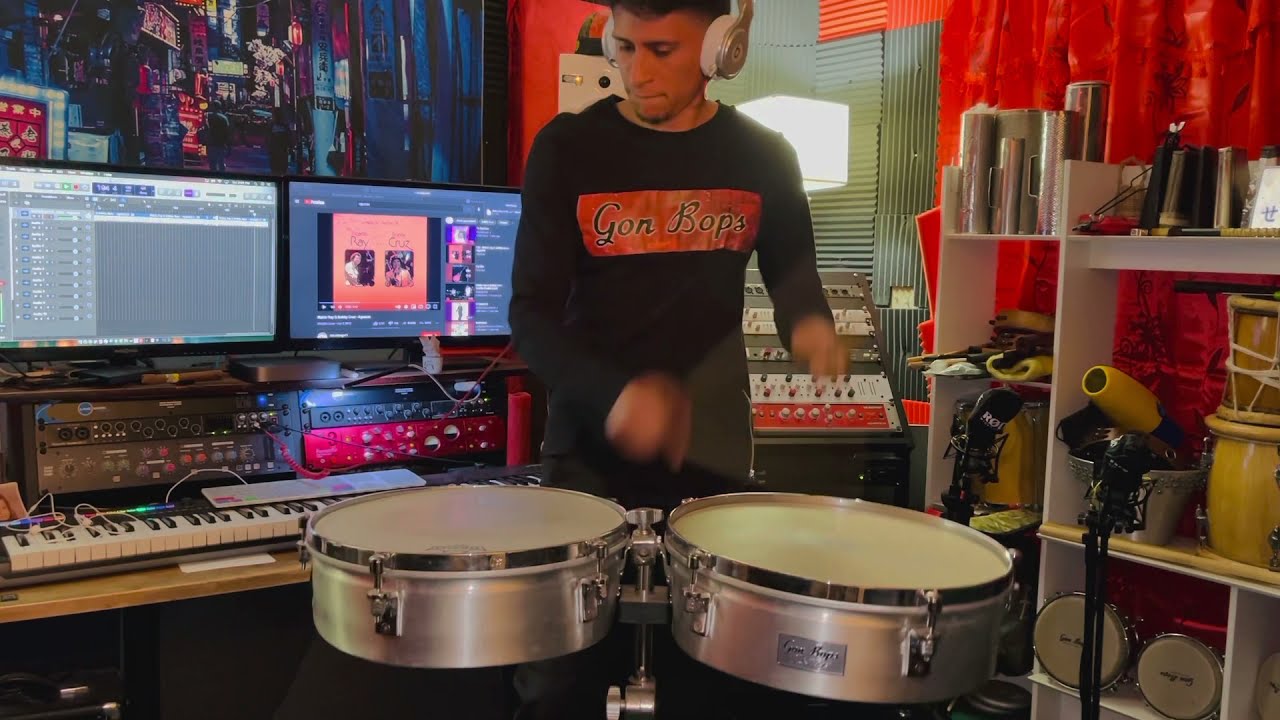 Timbal Solo For Mike Collazo on AGUZATE Richie Ray & Bobby Cruz - YouTube