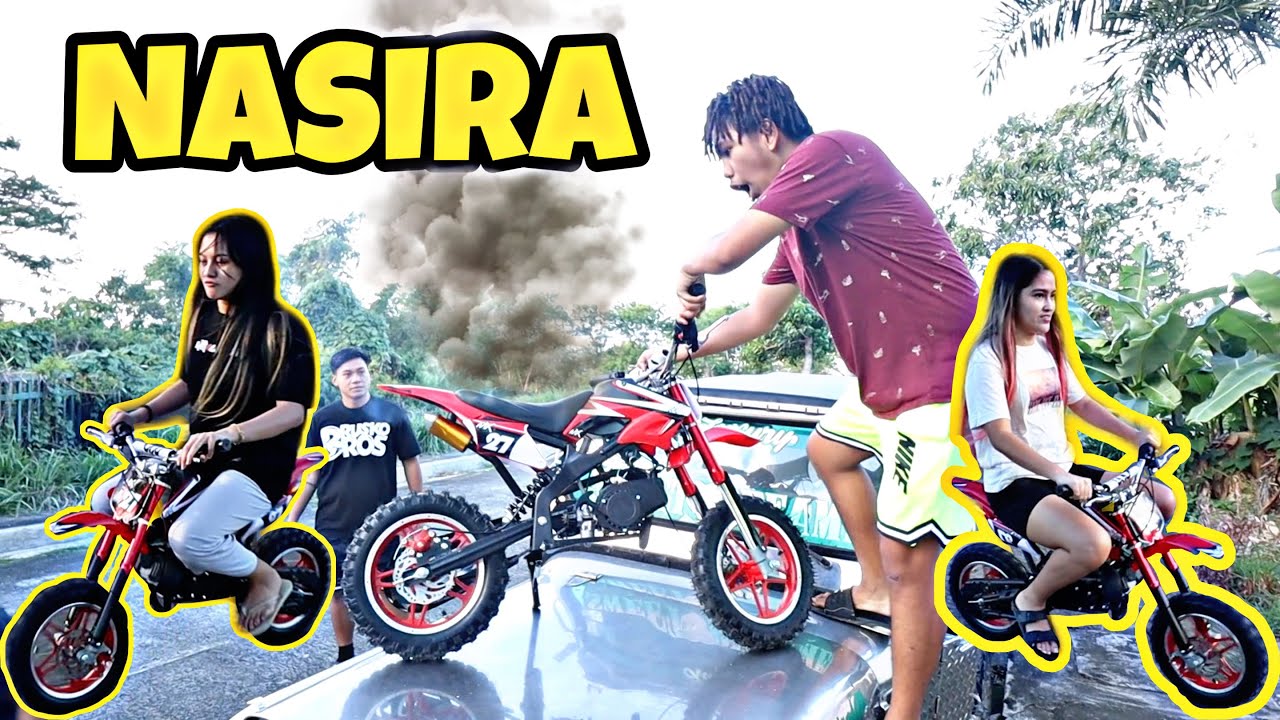 PINAGAMIT KO SA BRUSKO GF ANG MOTOR KO - YouTube