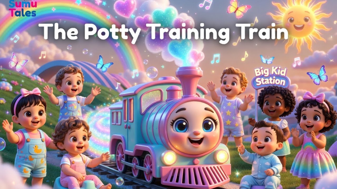 Kids Potty Training Train – Fun Potty Learning Rhyme | sumutales - YouTube
