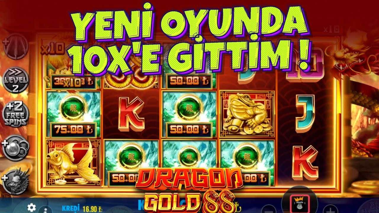 💎 YENİ OYUNDA 10X'E GİTTİM ! 🐲🔥 YENI SLOT OYUNU 🐲🔥 DRAGON GOLD 88 🐲🔥 - YouTube