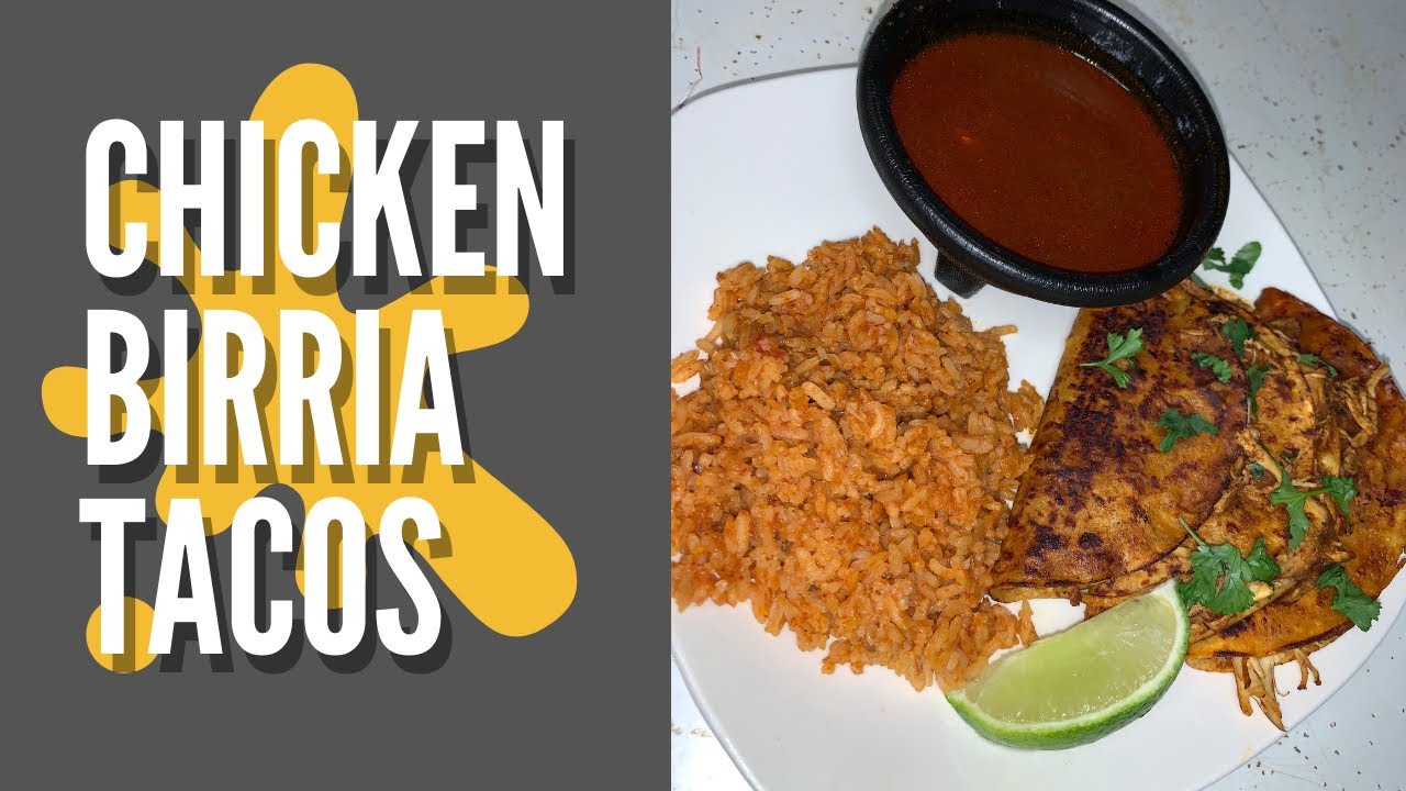 The BEST Chicken Birria Recipe with Mexican Rice | TACO TUESDAY - YouTube
