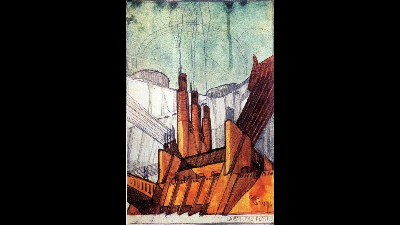 Futurism (conceptual architecture). Art Of Building The Future. - YouTube