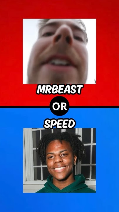 MR BEAST OR SPEED! WHAT WOULD YOU RATHER YOUTUBERS EDITION # ...