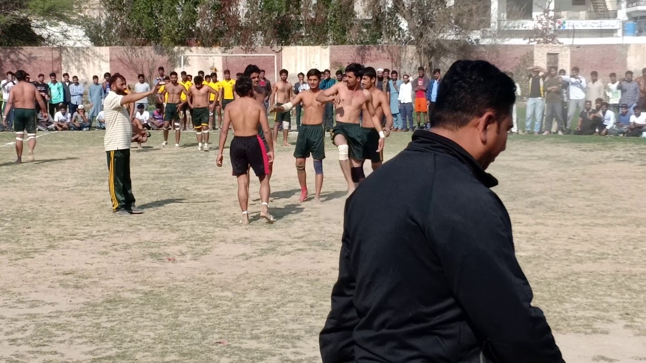 kabaddi match multan and Bahawalpur GCT College 20/2/2020 - YouTube