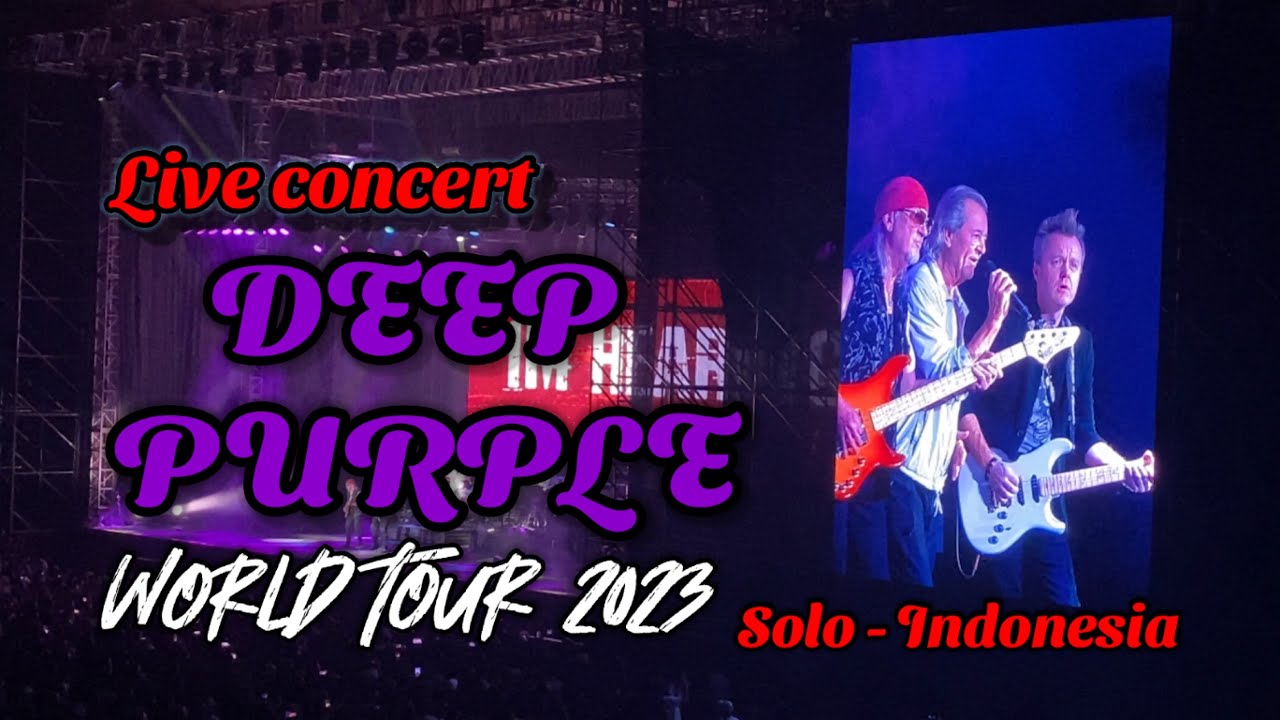 Live Deep Purple World Tour 2023 - Solo - YouTube