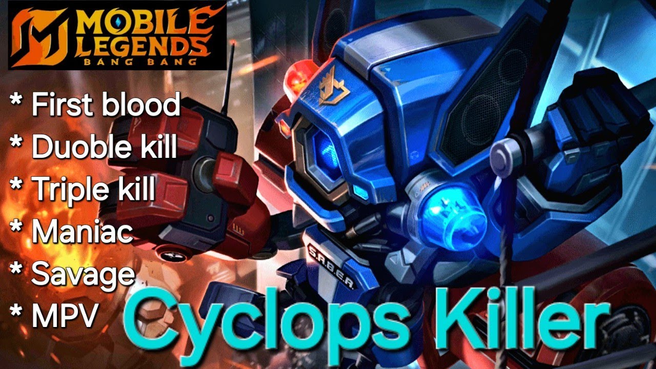 Tutorial Cyclops OP parah dari FIRST BLOOD sampai SAVAGE & MPV tonton sampai VICTORY # ...
