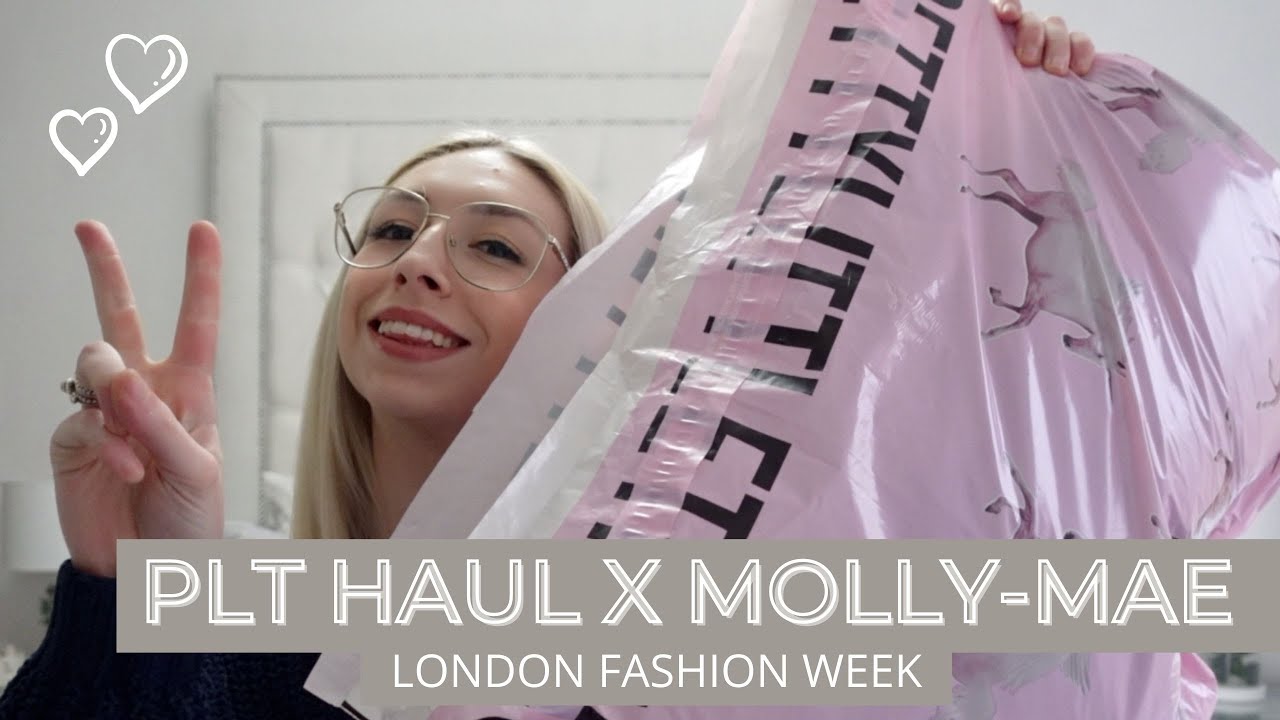 PLT x MOLLY MAE HAUL | PRETTYLITTLETHING | LONDON FASHION WEEK | NEW ...
