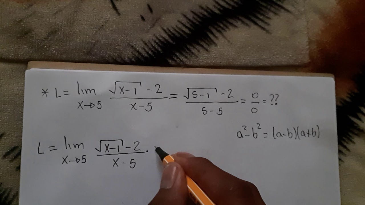 Como resolver límites conjugadas con raices - How to solve conjugate ...