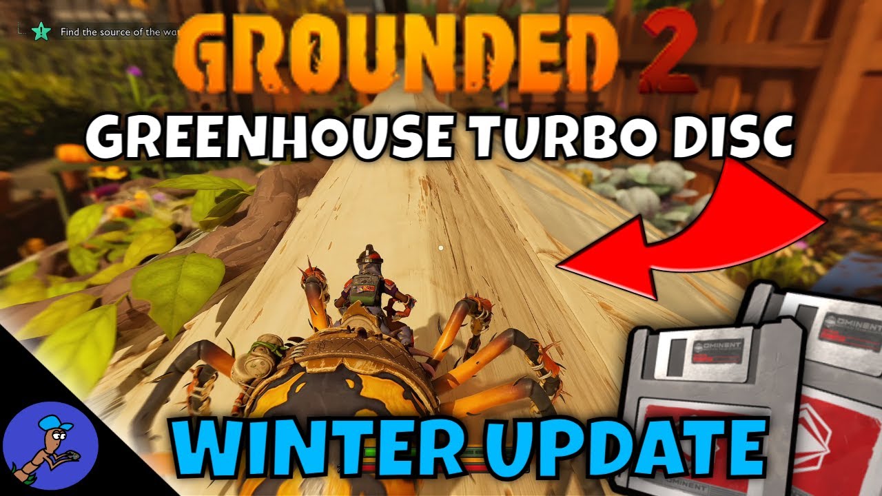 Grounded 2: Greenhouse Turbo Optical Disc Location (Step-by-Step Roof ...