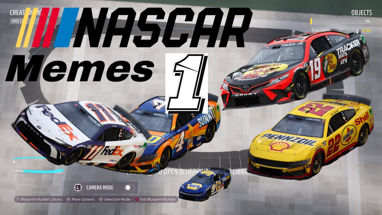 NASCAR memes #1 - YouTube